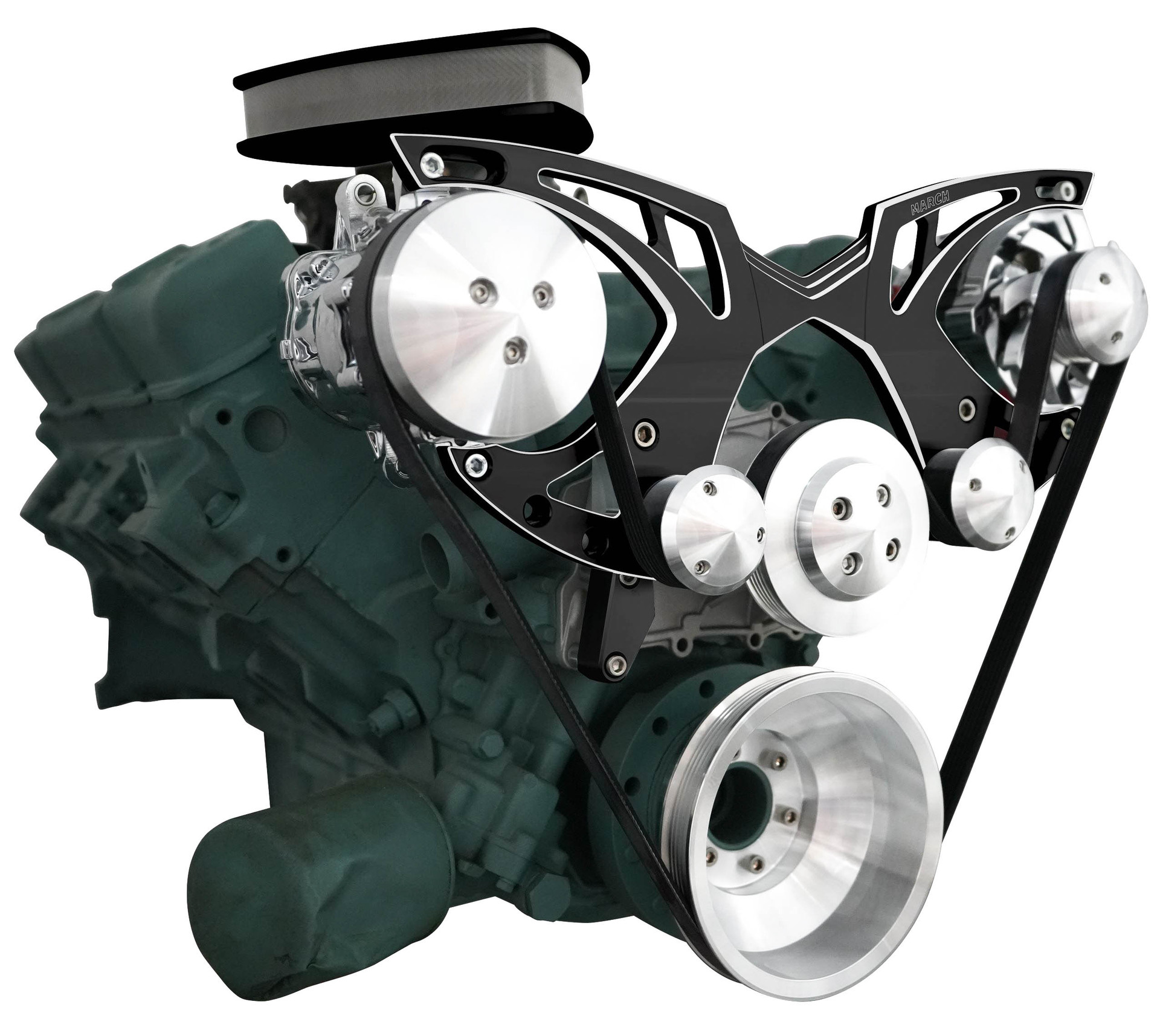 All Inclusive Buick Style Track Serpentine System | March Performance