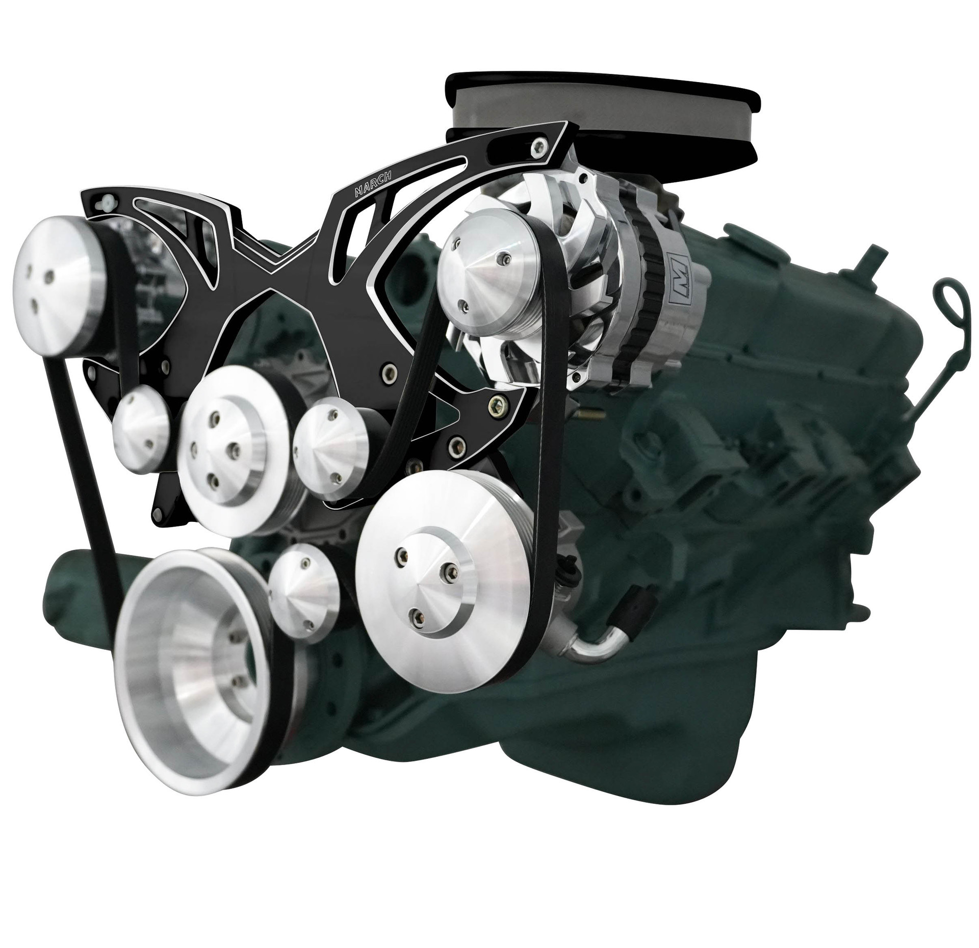 All Inclusive Buick Style Track Serpentine System | March Performance