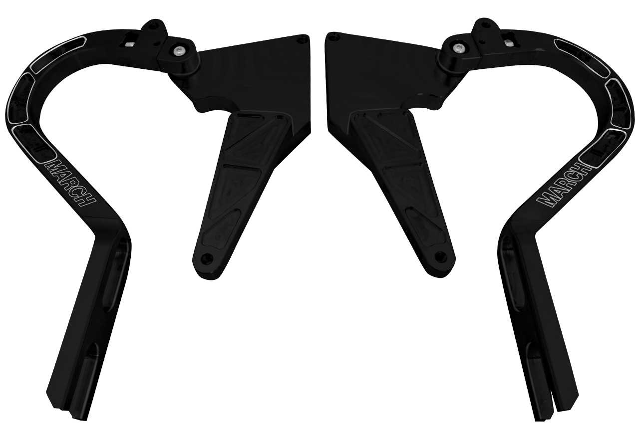 Adjustable Billet Trunk Hinges Designed | March Performance