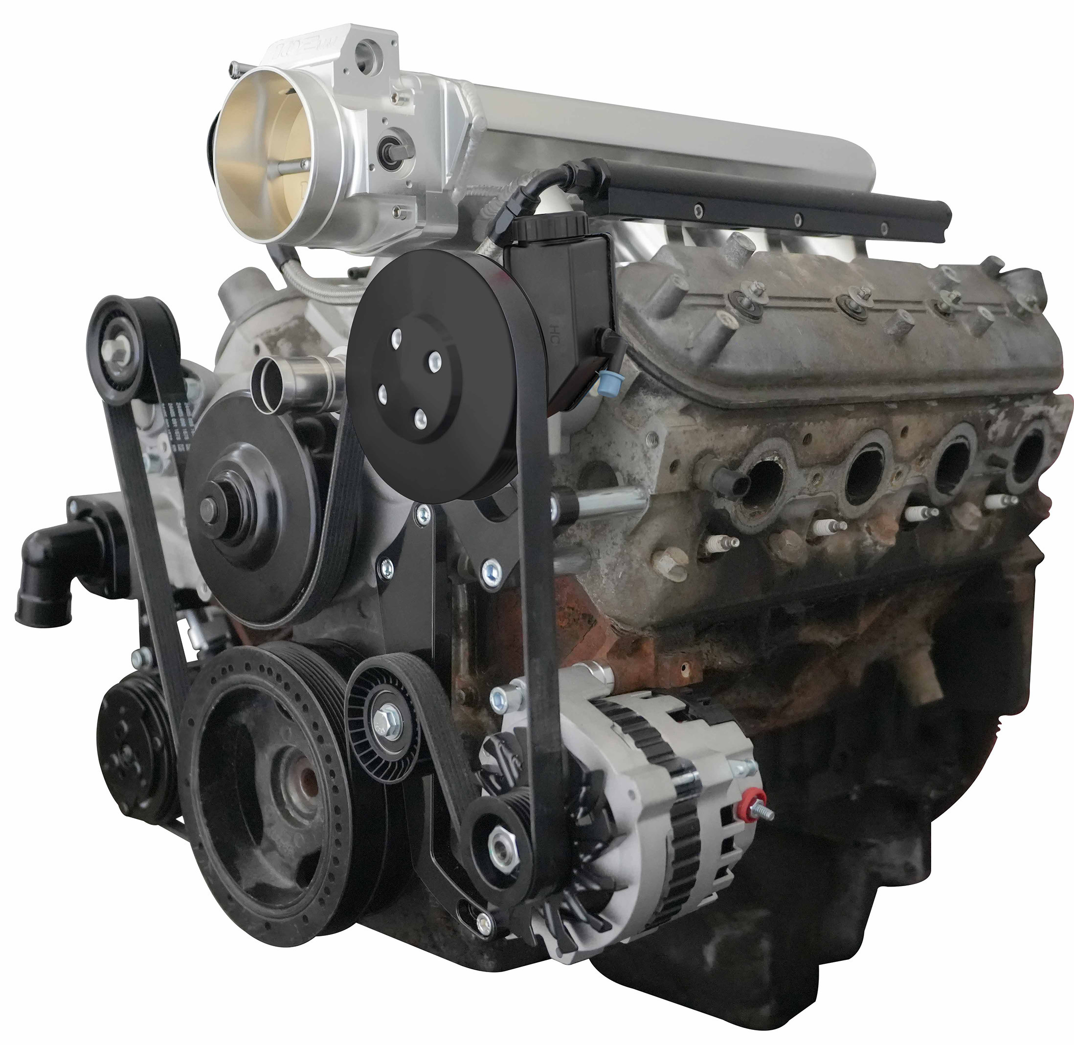 Chevy LS Narrow Mount All Inclusive Serpentine Kit | March Performance