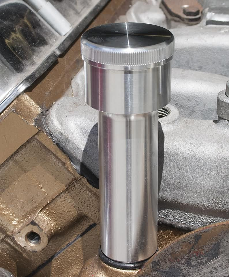 Billet Oil Fill Tube for 350 455 Oldsmobile | March Performance