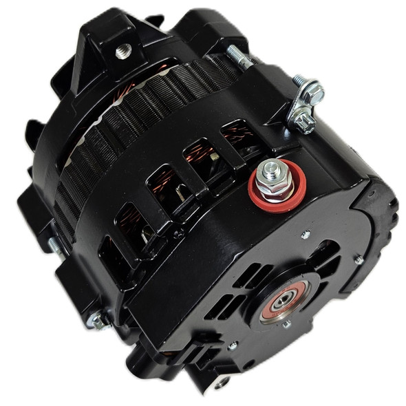 Ultra Series GM CS130 Alternator, 140 Amp 1 Wire Black Finish, Right ...