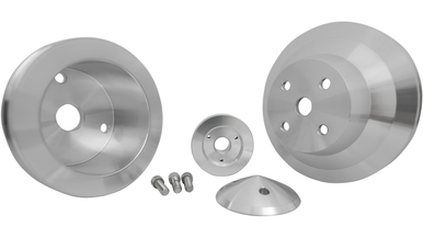 Small Block Chevy Performance Ratio V-Belt Pulley Kit