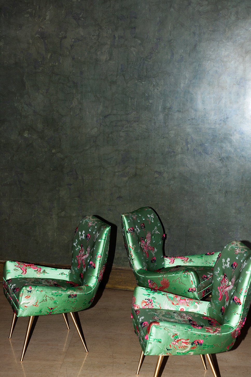 Oriental jacquard with fil coupé Scaramouche | Dedar Milano