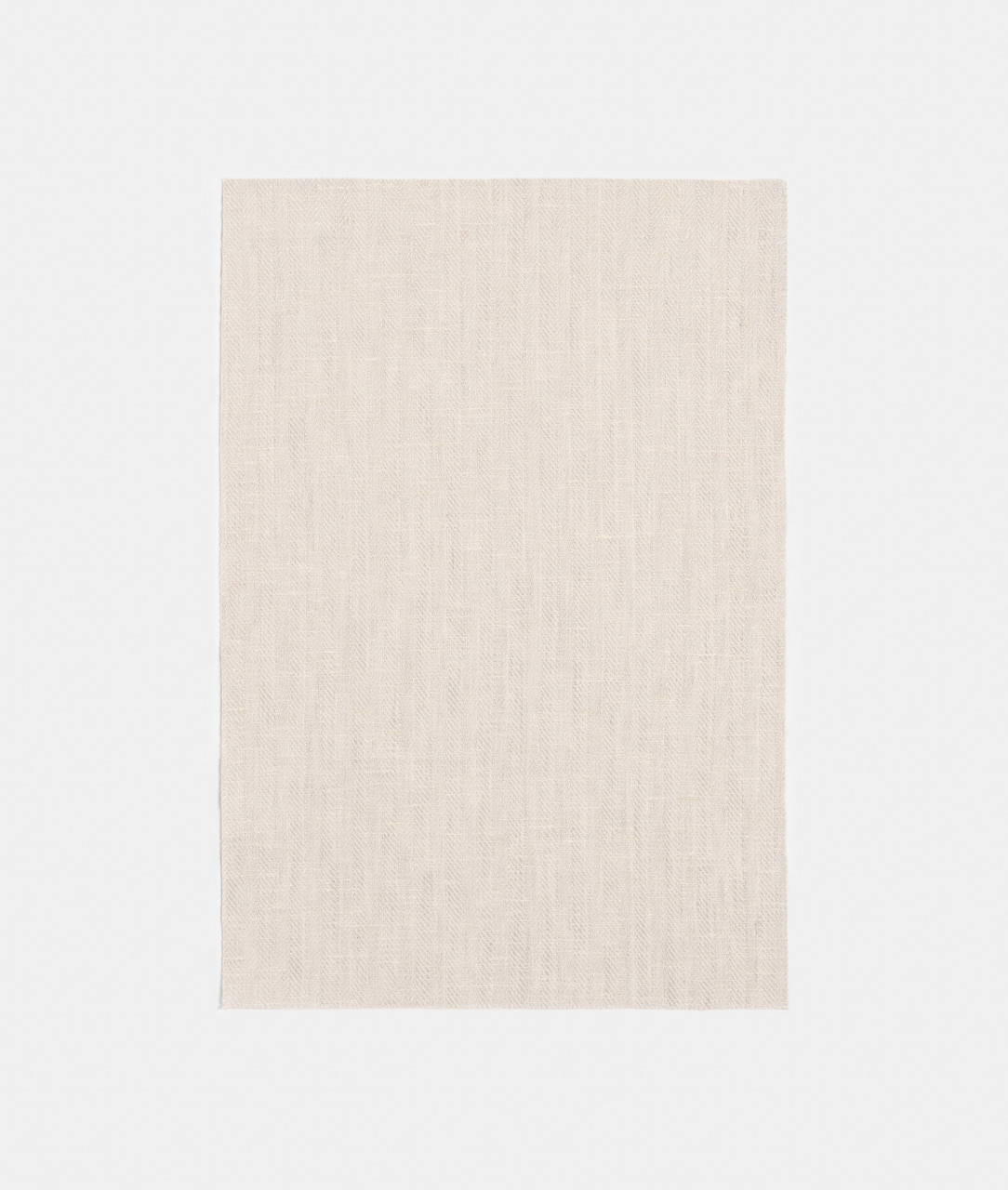 Linen chevron in extra-width Acquerello Chevron | Dedar Milano