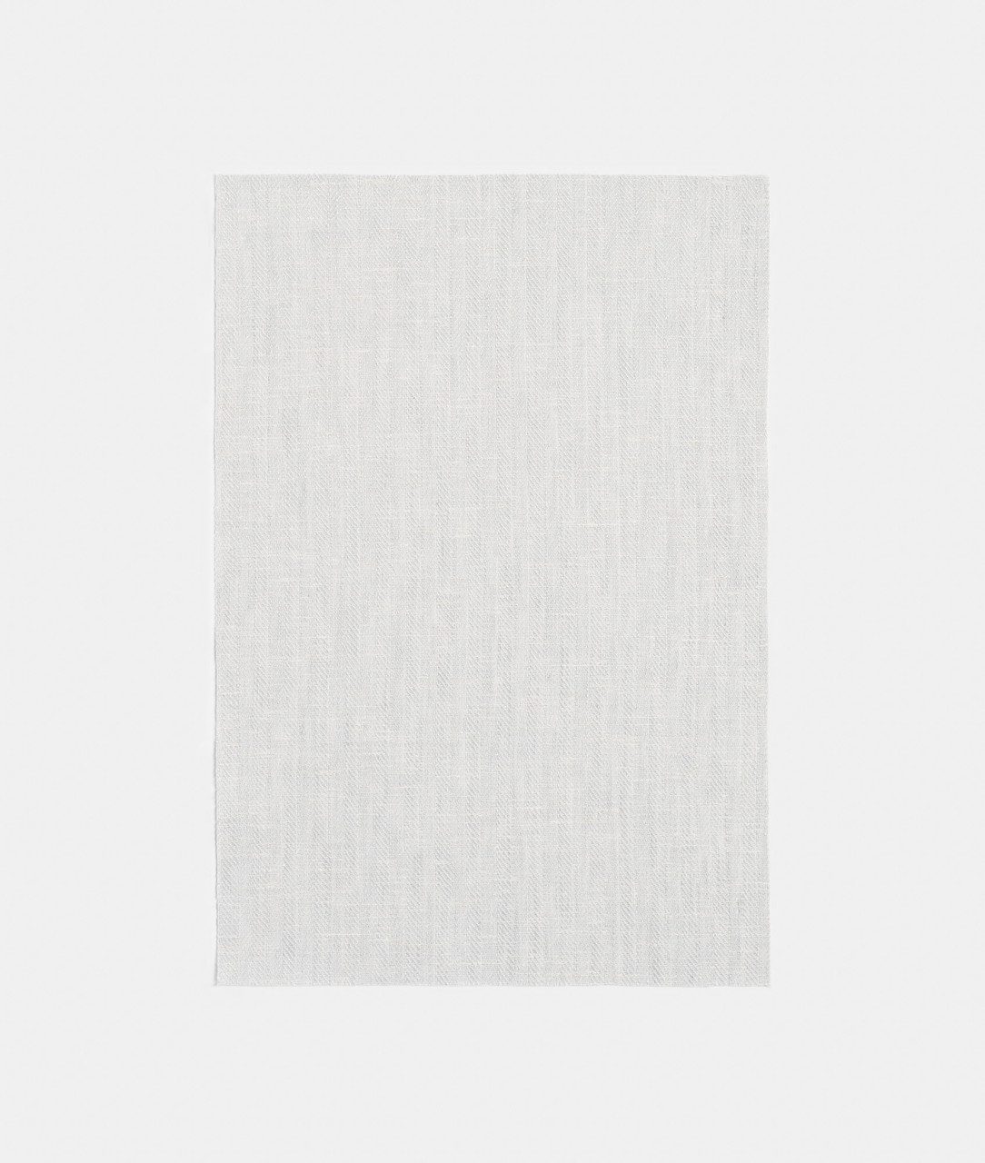 Linen chevron in extra-width Acquerello Chevron | Dedar Milano