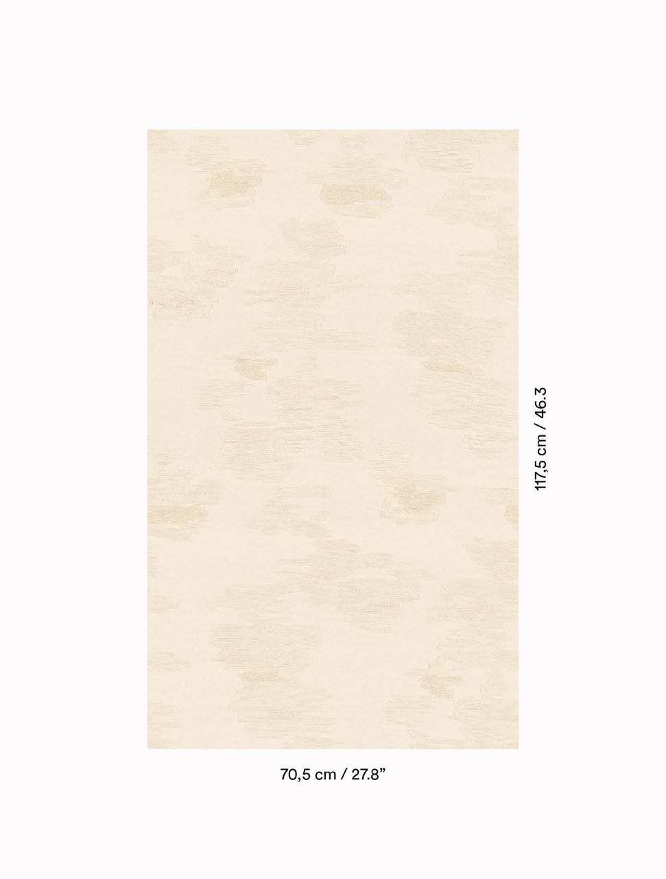 White on white abstract fil coupé Calicanto Lieve | Dedar Milano