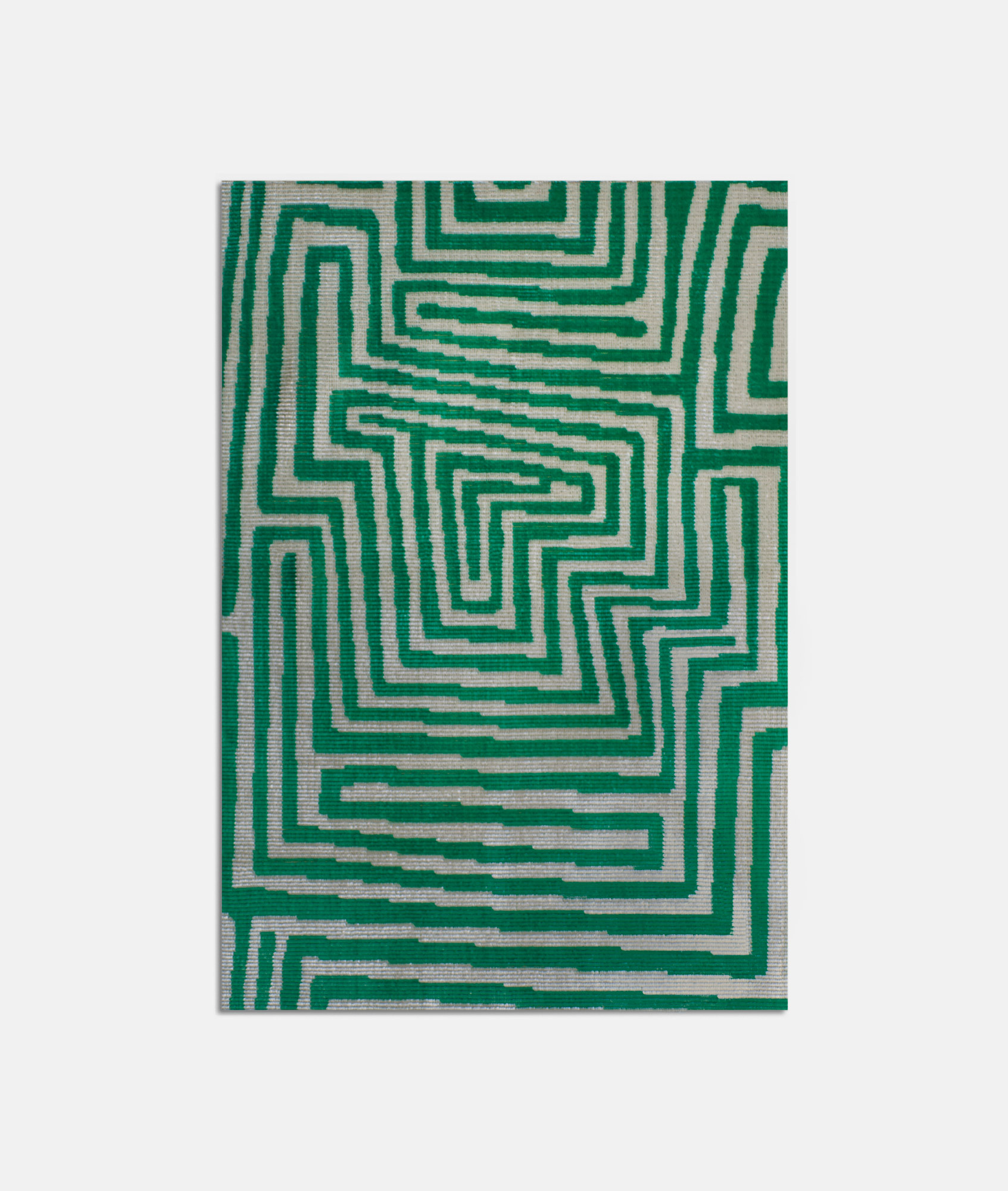 Labyrinthic velvet jacquard Jamu Jungle | Dedar Milano