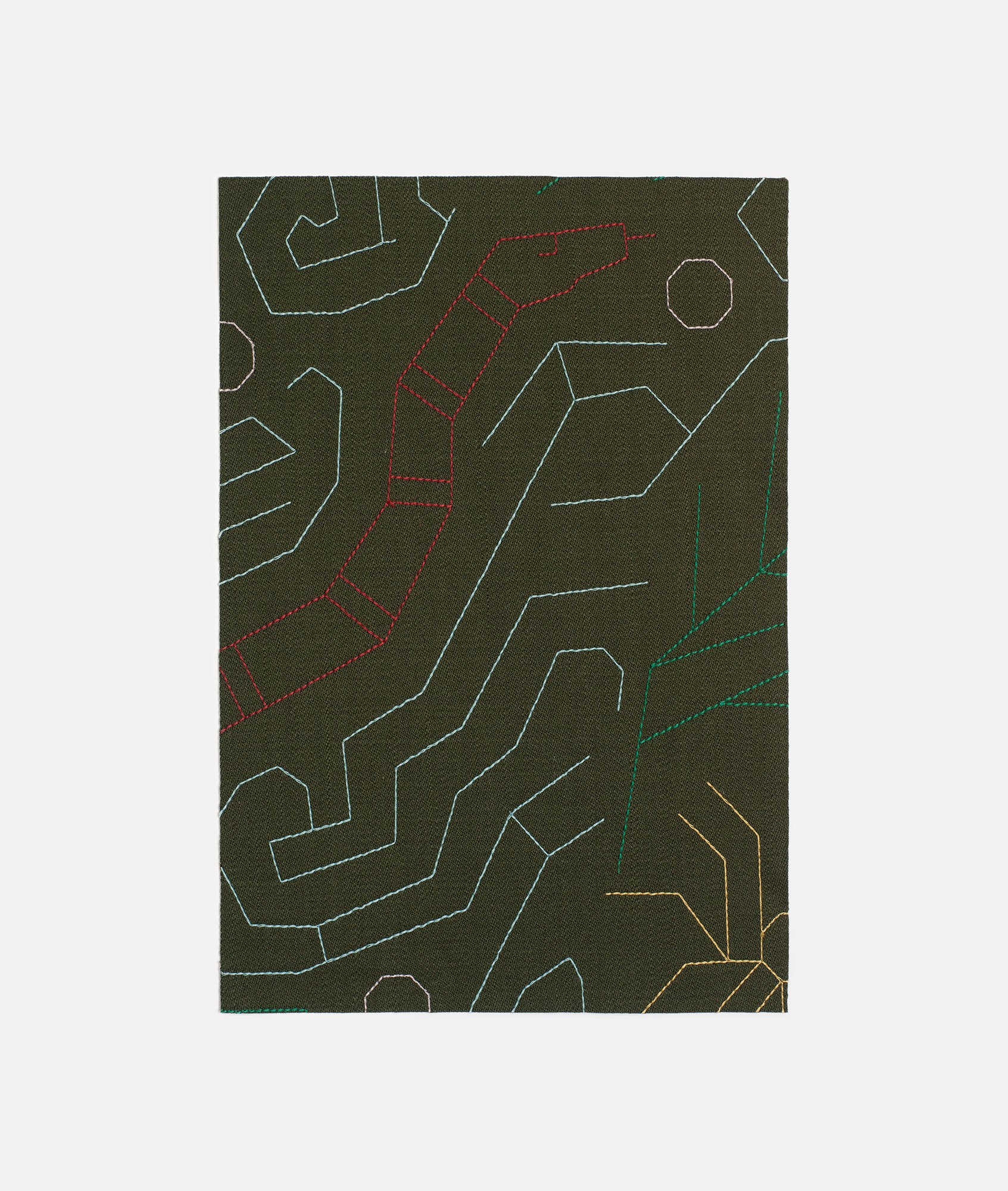 Exotic nature embroidery on textural silk Run Amok | Dedar Milano
