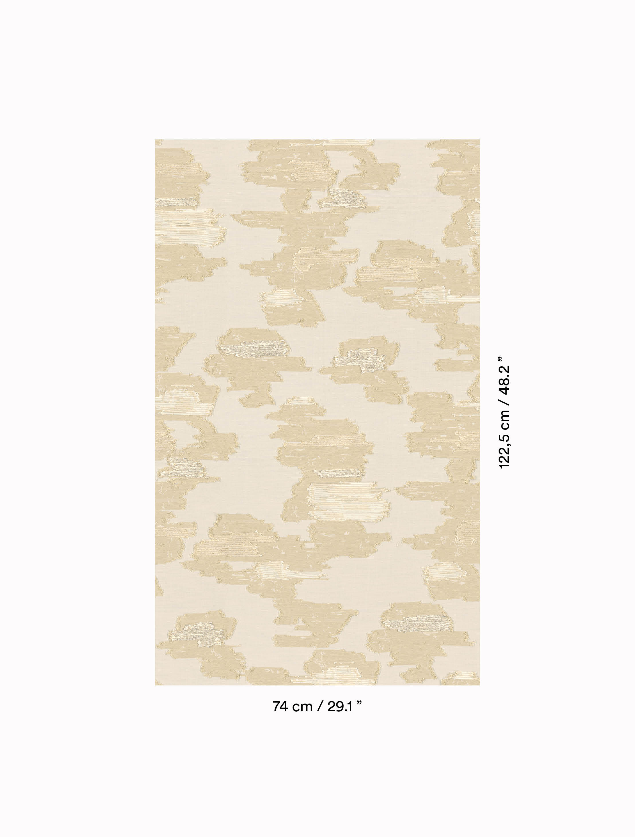 Abstract lampas white on white Calicanto | Dedar Milano