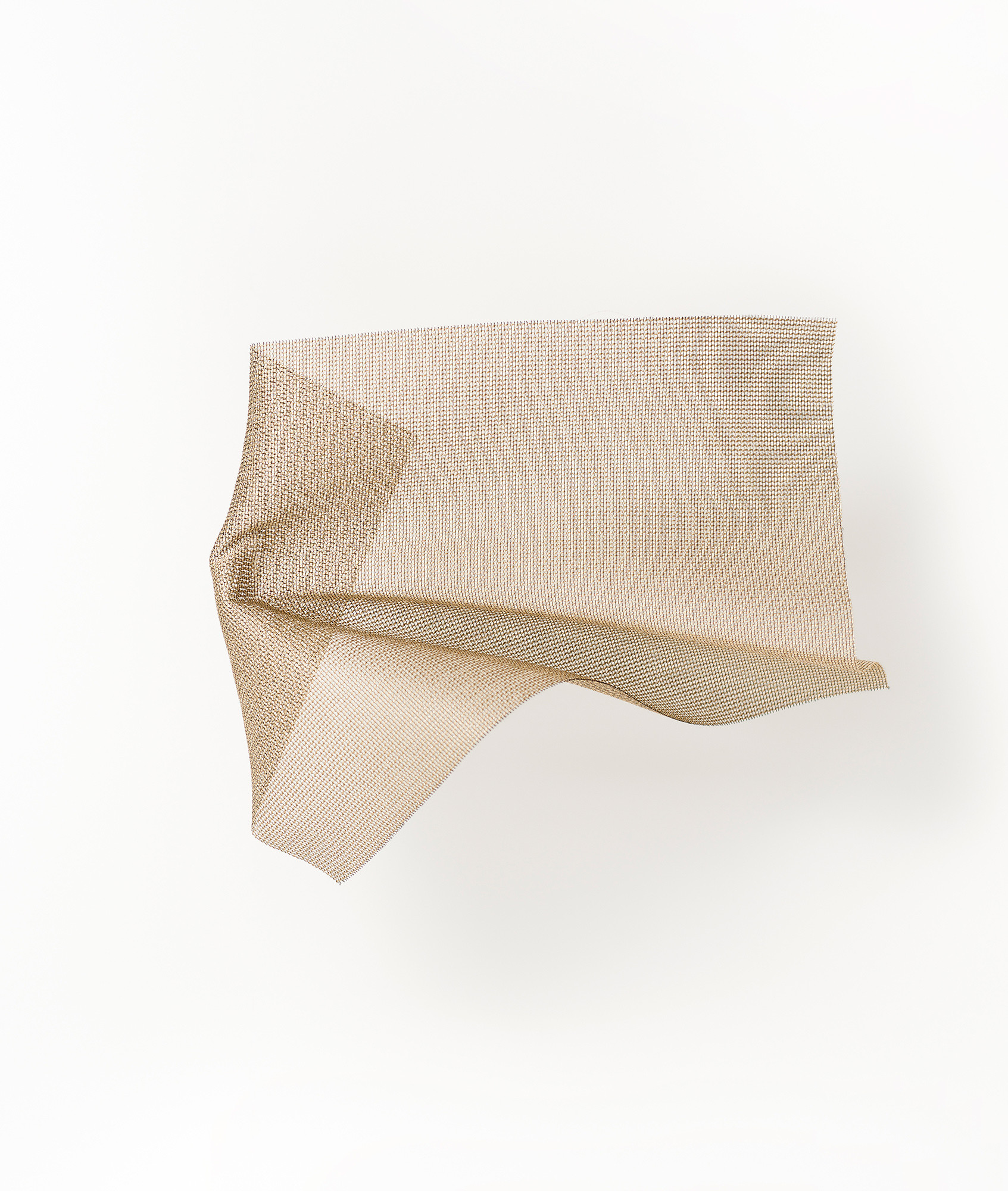 Fire-retardant metallic leno weave Zen | Dedar Milano