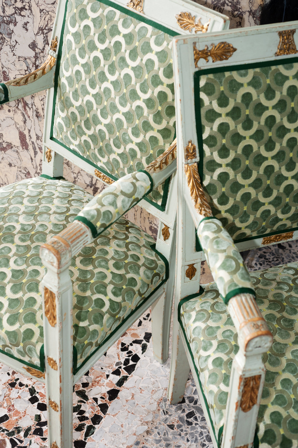 Precious jacquard velvet Scarabeo | Dedar Milano