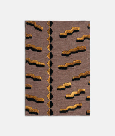 Jacquard velvet with tiger coat Tiger Beat | Dedar Milano