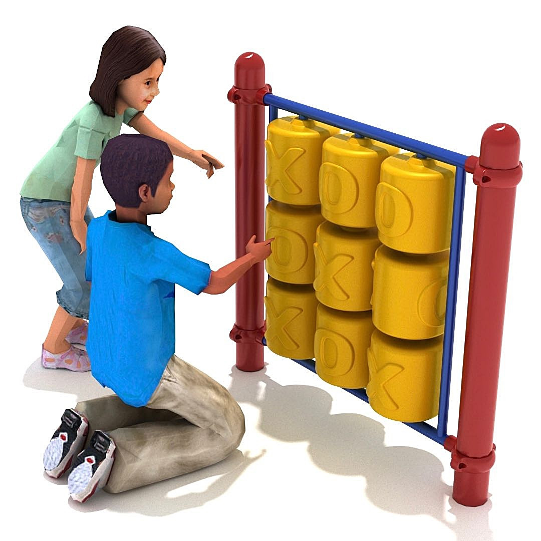 Tic-Tac-Toe Free Standing Panel-1 | NoahsPlay.com
