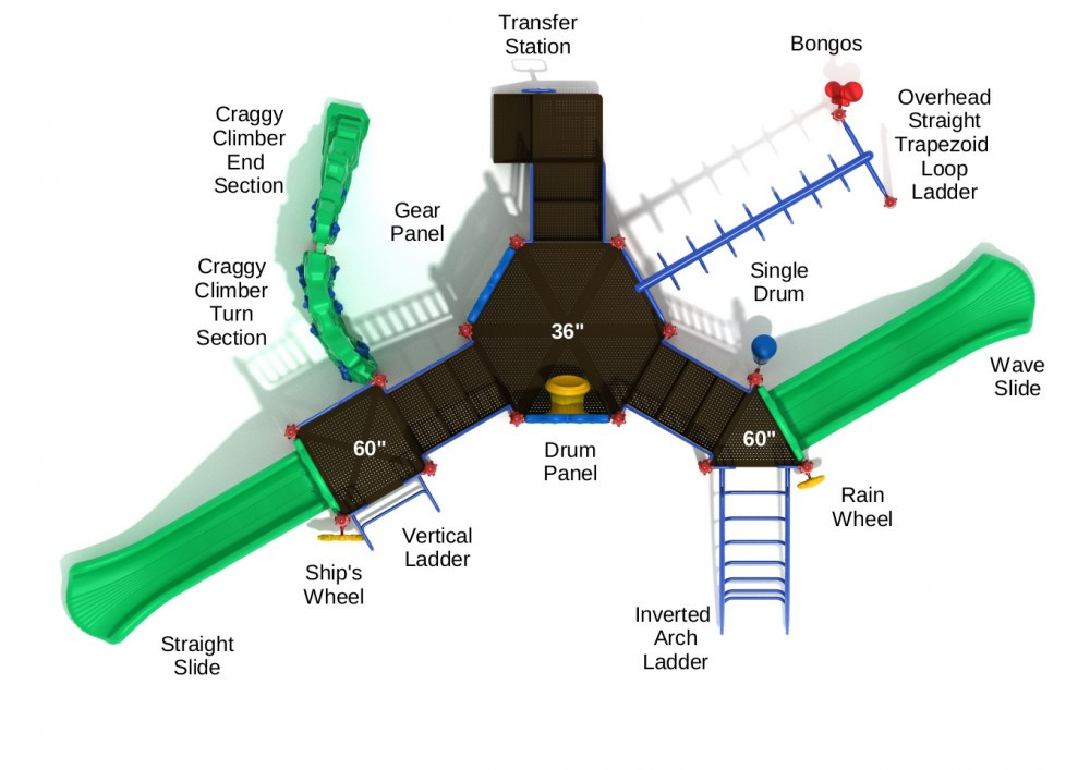 Tysons Corner Playground Structure | NoahsPlay.com