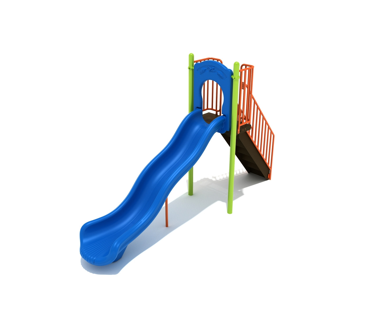 Straight Single Wave Slide | NoahsPlay.com