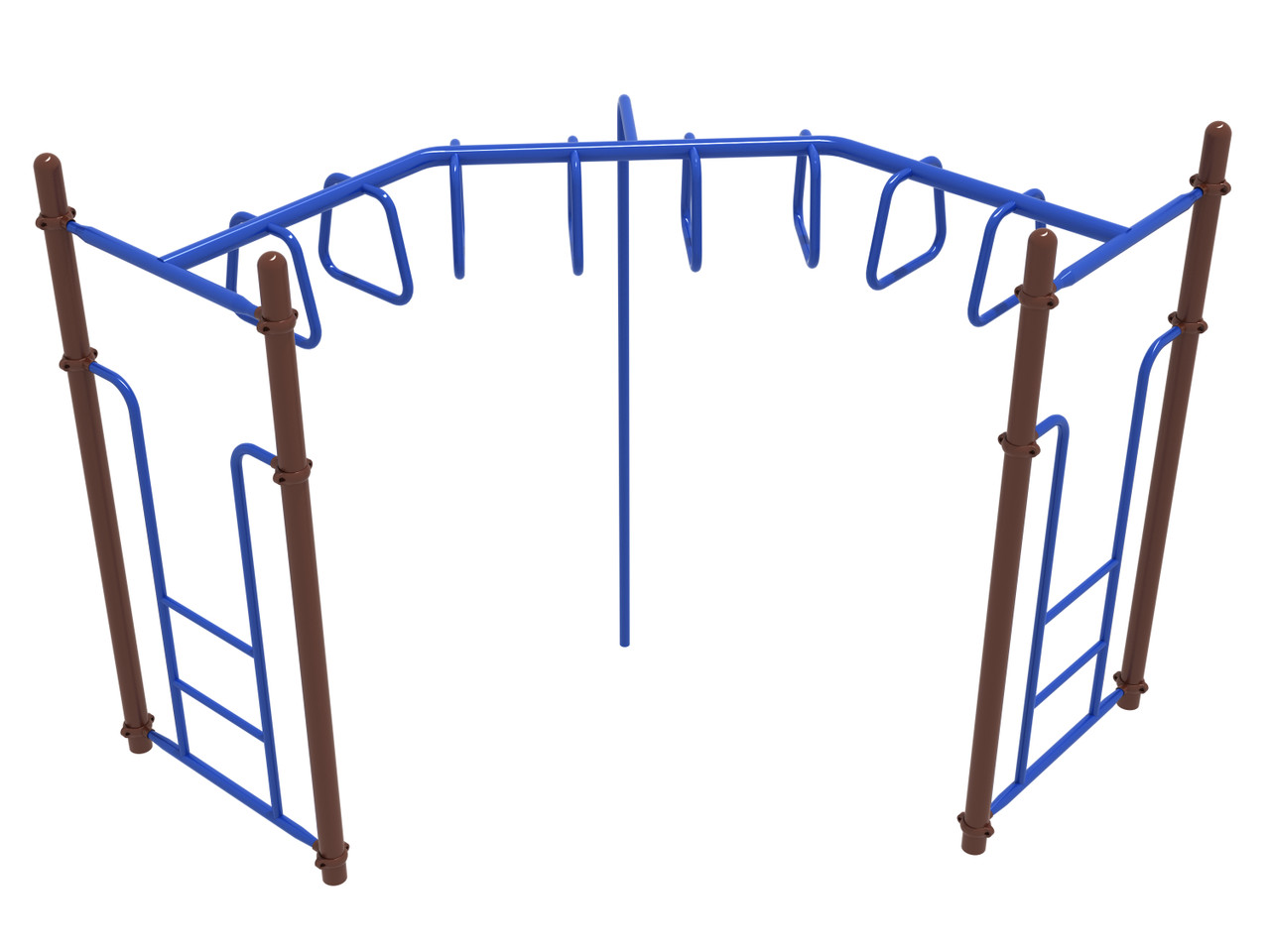 90 Degree Trapezoid Loop Ladder Playground Climber | NoahsPlay.com