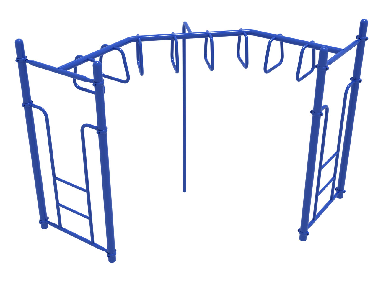 90 Degree Trapezoid Loop Ladder Playground Climber | NoahsPlay.com