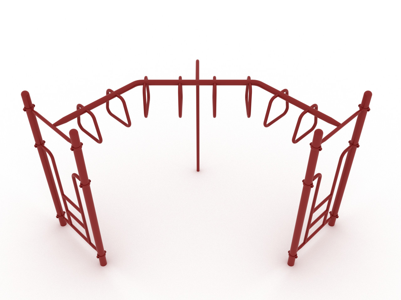 90 Degree Trapezoid Loop Ladder Playground Climber | NoahsPlay.com