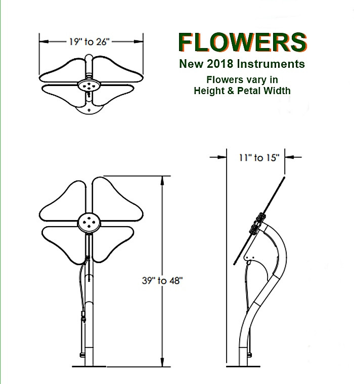Outdoor Flower Instrument Bouquet | NoahsPlay.com