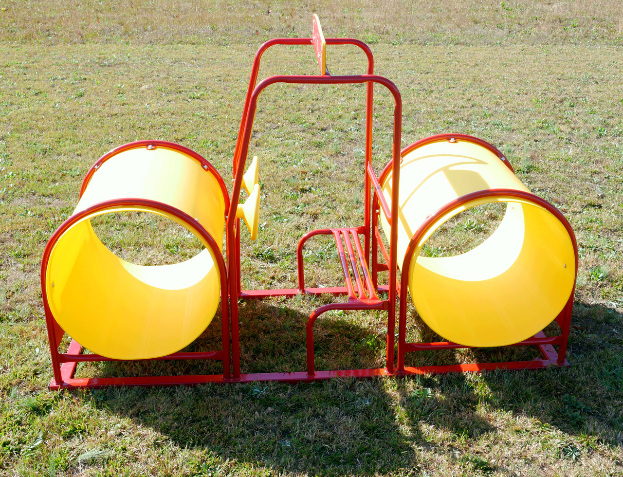 Infinity Playgrounds Stationary Steam Roller | NoahsPlay.com