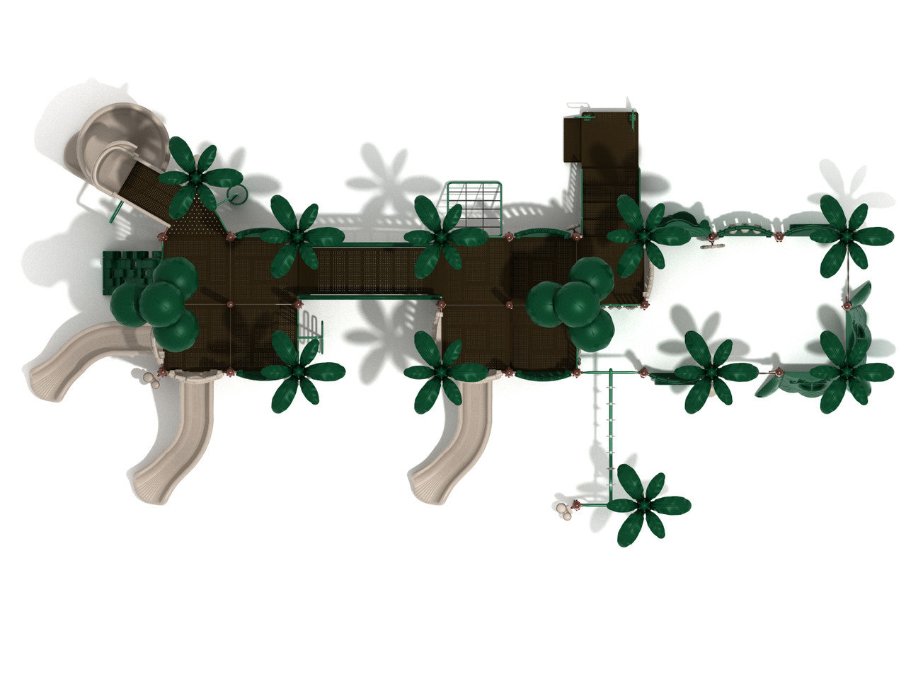 Slithering Snake Tree House Playground Structure | NoahsPlay.com