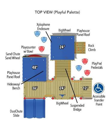 Big Toys Hamlet Playground Structure | NoahsPlay.com