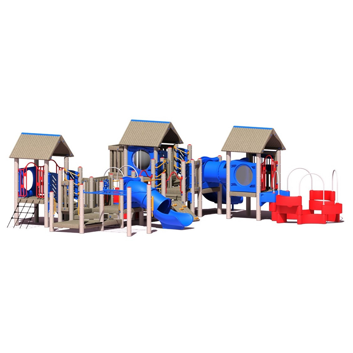 Big Toys Courtyard Playground Structure | NoahsPlay.com