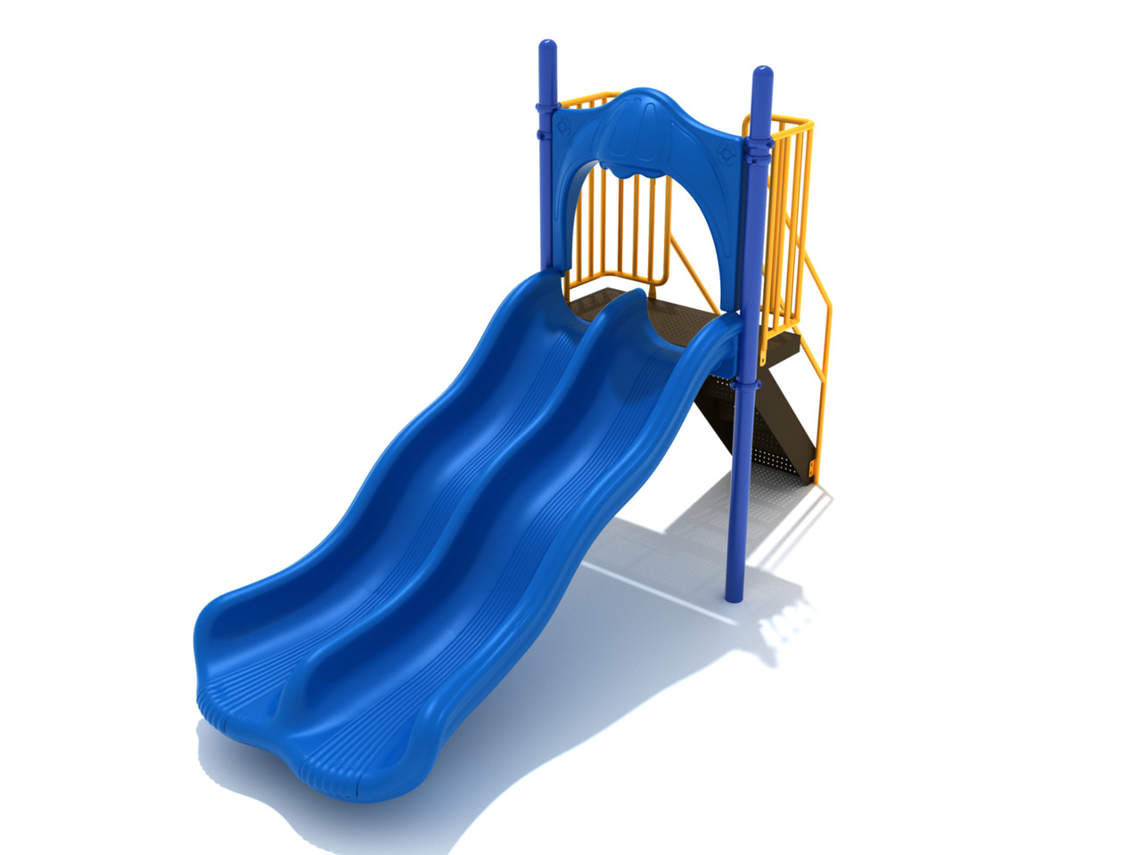 Freestanding Double Wave Slide | NoahsPlay.com