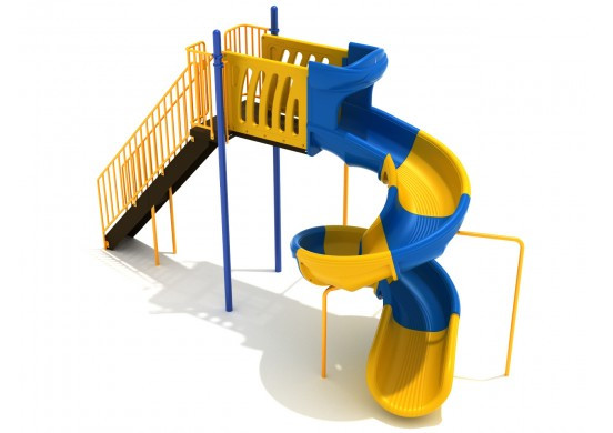 Freestanding Sectional Spiral Slide | NoahsPlay.com