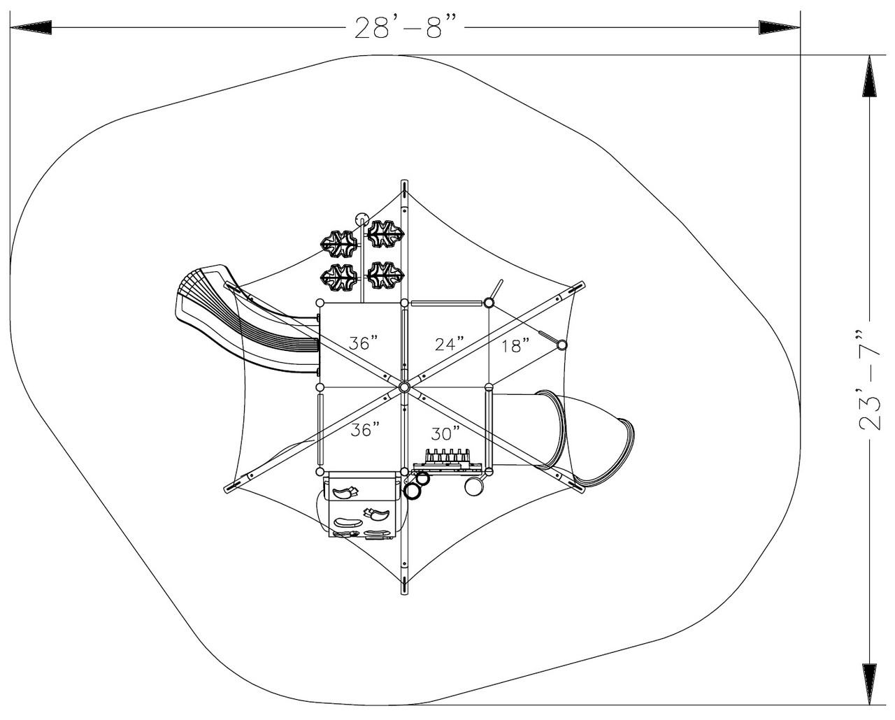 Cement Playground Structure| NoahsPlay.com