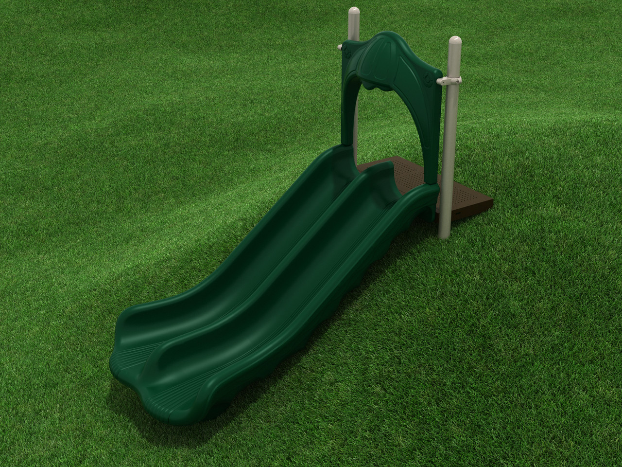 Double Straight Embankment Slide | NoahsPlay.com