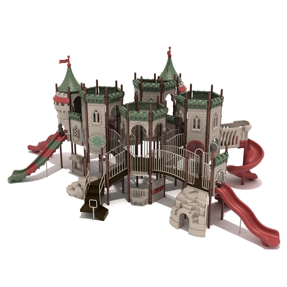 Wizard's College Castle Spark Playground Structure | NoahsPlay.com