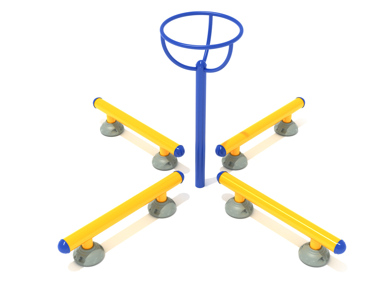 Quadruple Balance Step Circle Station | NoahsPlay.com