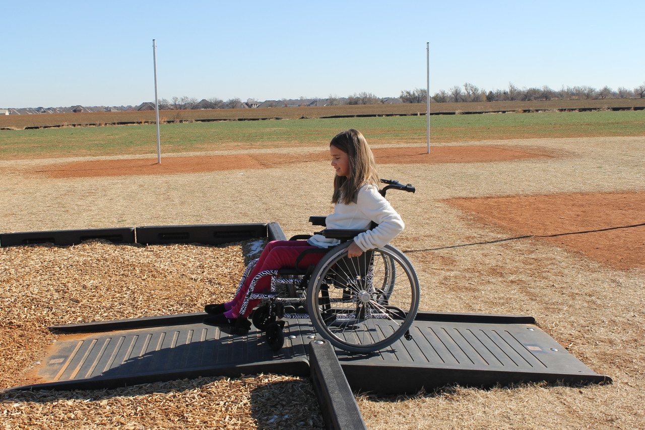 ADA Full Ramp for 12" Timbers | Noahsplay.com