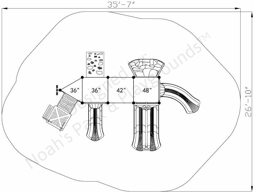 Porter Playground Structure| NoahsPlay.com