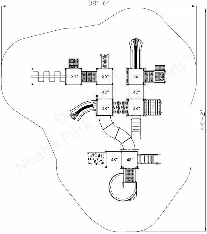 Springer Playground Structure| NoahsPlay.com