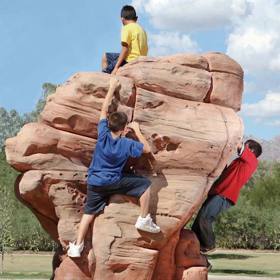UltraPlay NatureROCKS™ Large Granite Climbing Boulder | NoahsPlay.com