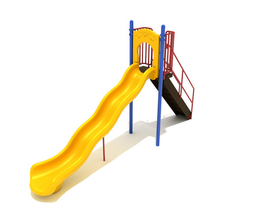 Straight Single Wave Slide | NoahsPlay.com