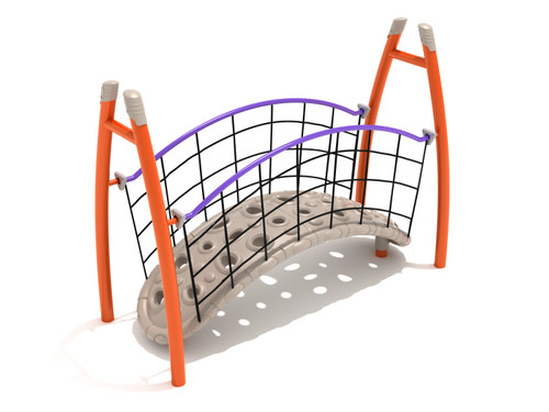 Curved Post Floating Bridge | NoahsPlay.com
