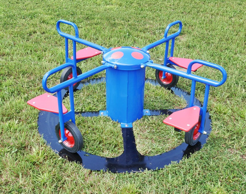 Infinity Playgrounds Mini 4-Seat Merry Go Cycle | NoahsPlay.com