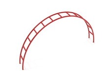 Curved Ladder Playground Climber | NoahsPlay.com