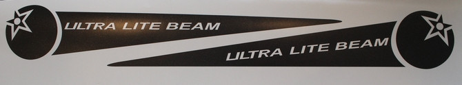 Orange Ultra Lite Beam Decal - DNFIVE