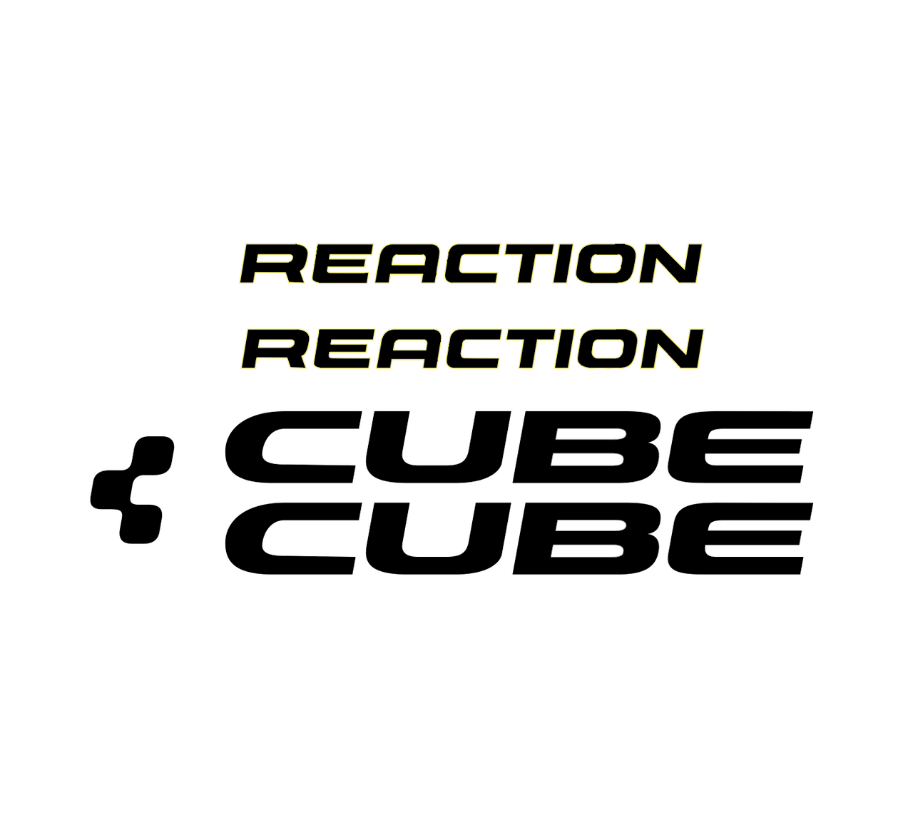 Cube Reaction decal set