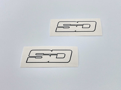 SD decal pair