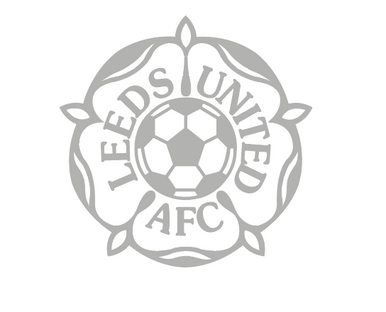 Leeds United Rose decal (1984-1998)