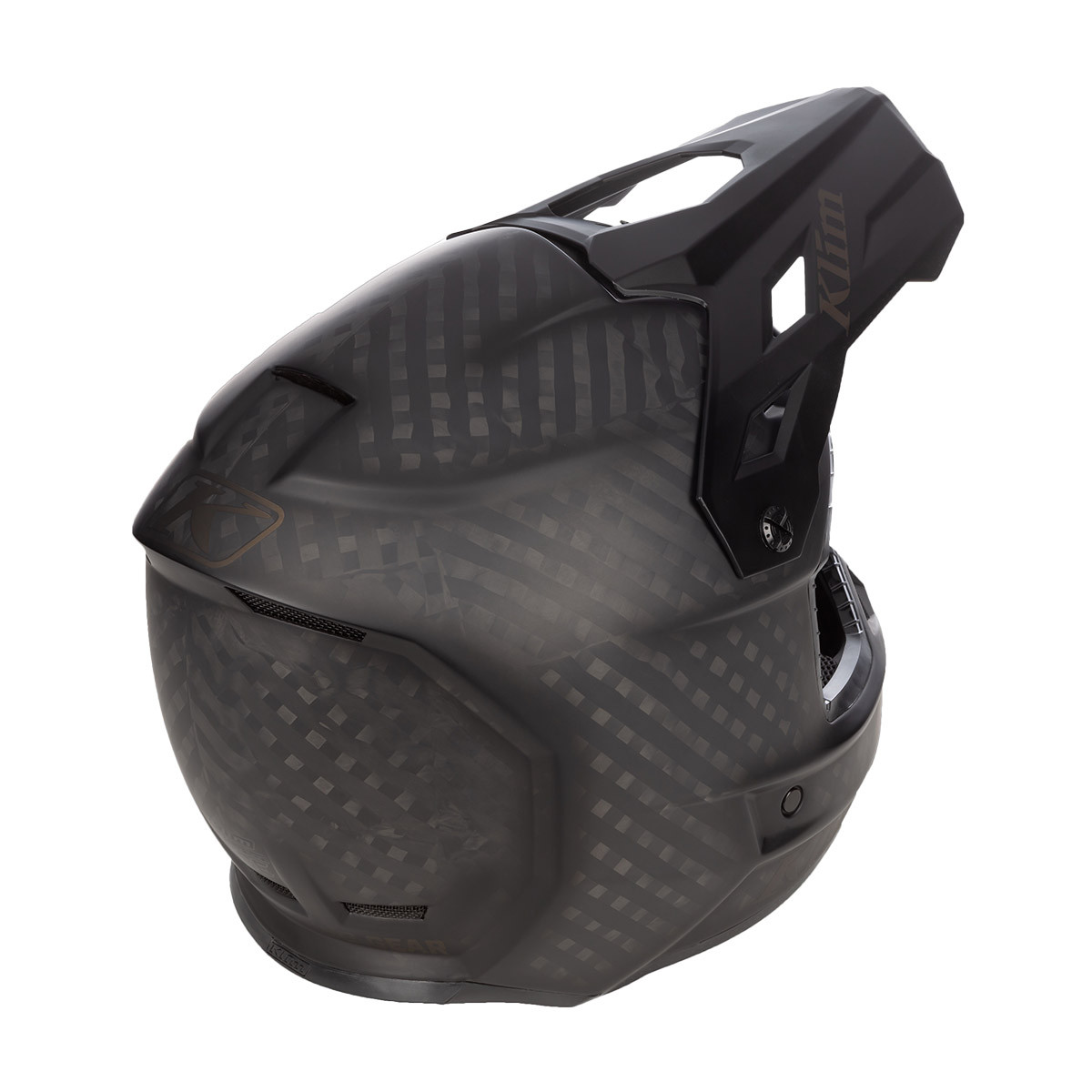 Klim F3 Carbon Helmet (ECE) - Wraith | Snowmobile Helmet | SnowBigDeal