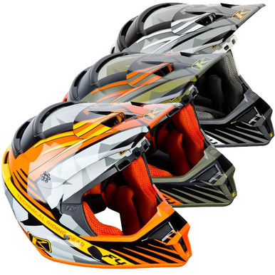 Klim F4 ECE Helmet Shattered