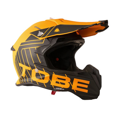 TOBE Terminator Helmet - Stripe Orange/Black