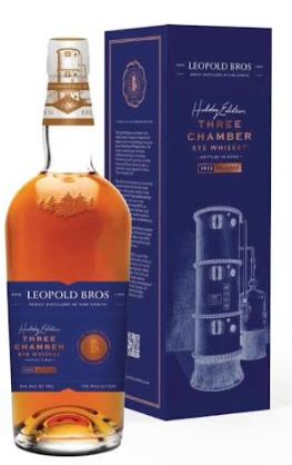 Buy Leopold Bros Holiday Edition Three Chambers Rye Whiskey 2022 ...